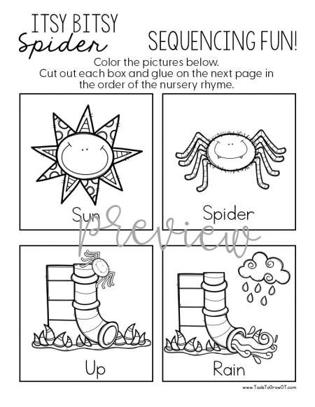 Sequencing | Visual Perception | Therapy Resources | Tools To Grow, Inc.